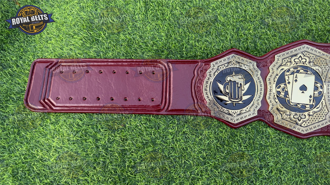 Custom Football Fantasy Championship Title Belt | Royal Belts