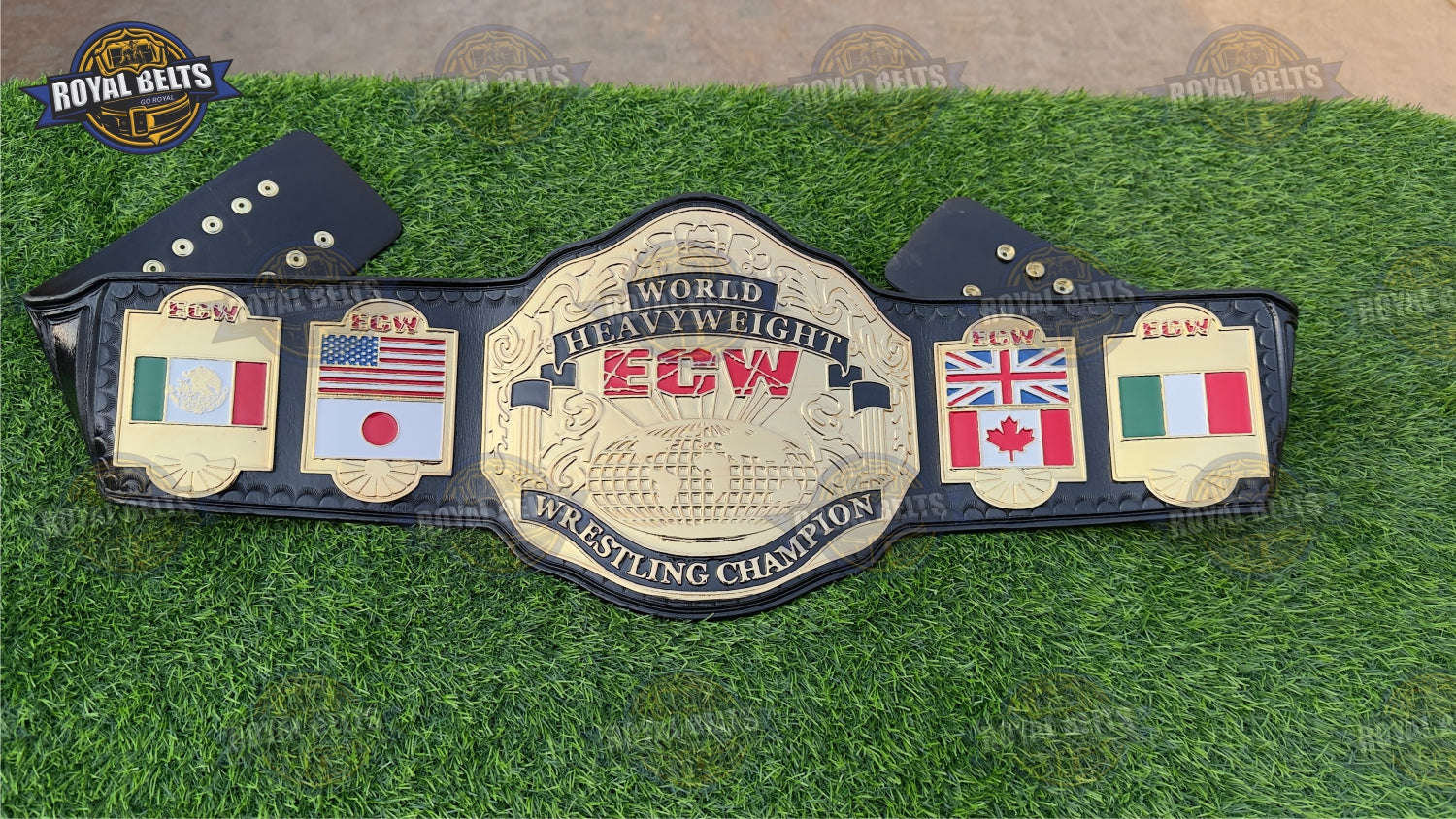 ECW World Heavyweight Championship Title Belt | Royal Belts