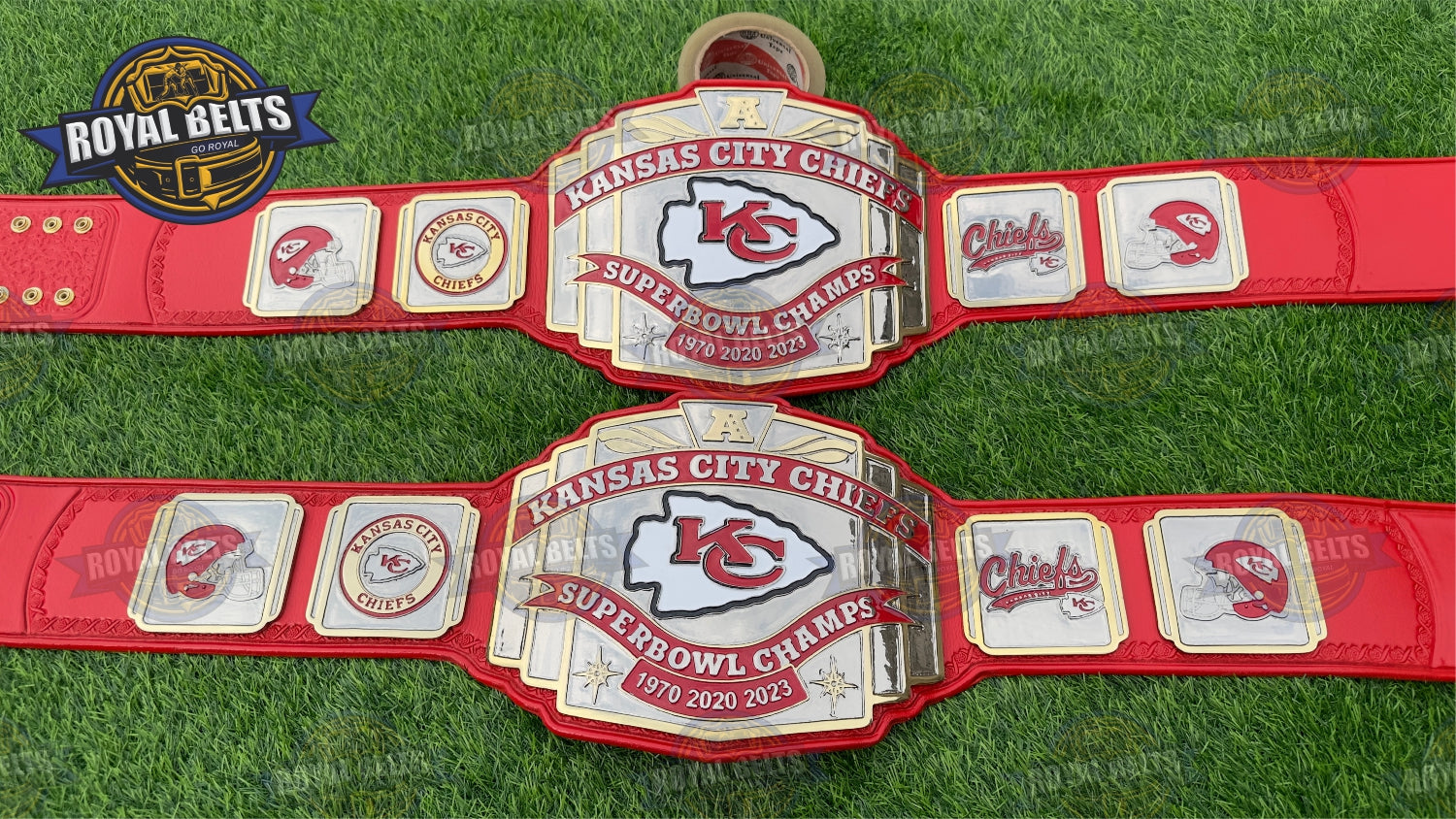 Kansas City Chiefs Super bowl NFL Championship Title Belt Zinc Plated ...