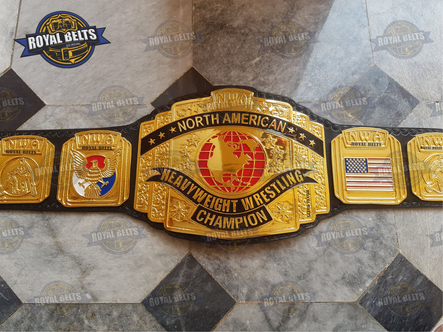 NWA North American Heavyweight Wrestling Champion Title Belt | Royal Belts