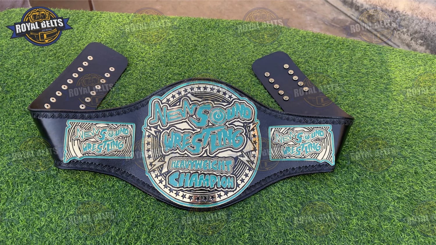 New Sound Wrestling Heavyweight Wrestling Championship Title Belt ...
