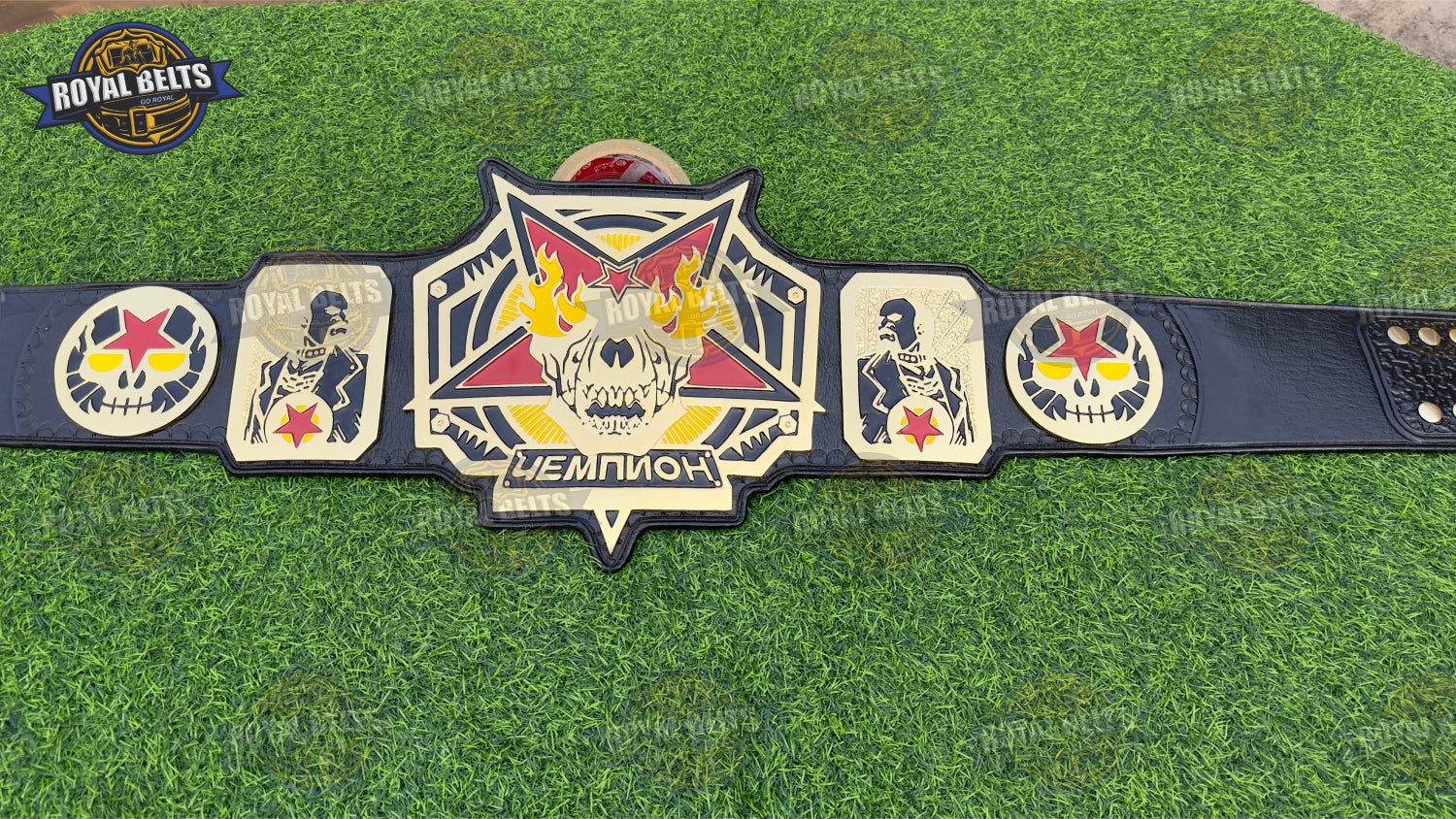 UEMNOH Custom World Heavyweight Wrestling Title Belt | Royal Belts ...