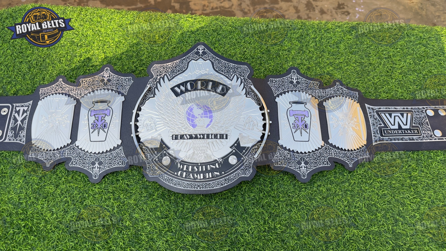 WWE Undertaker 30th Anniversary Wrestling Champion Title Belt | Royal ...