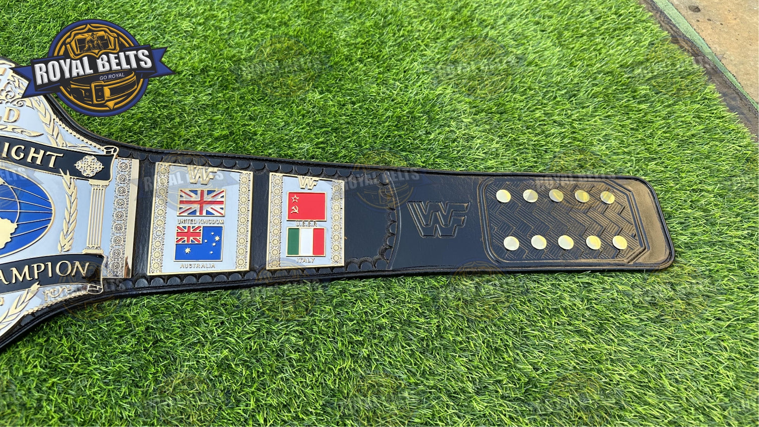 WWF Hulk Hogan 86 World Heavyweight Wrestling Championship Title Belt ...